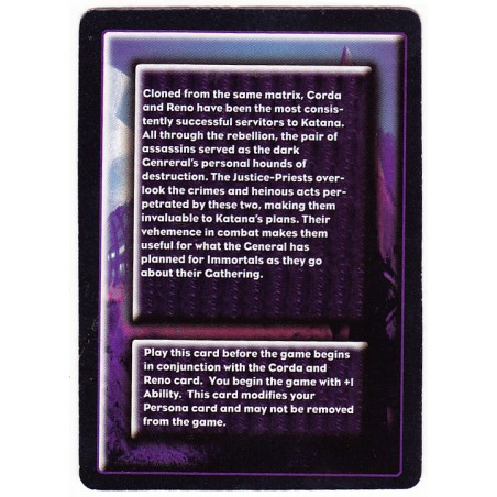 Methos : Inner Strength Front/Corda and Reno - Premium (+1 Ability ...